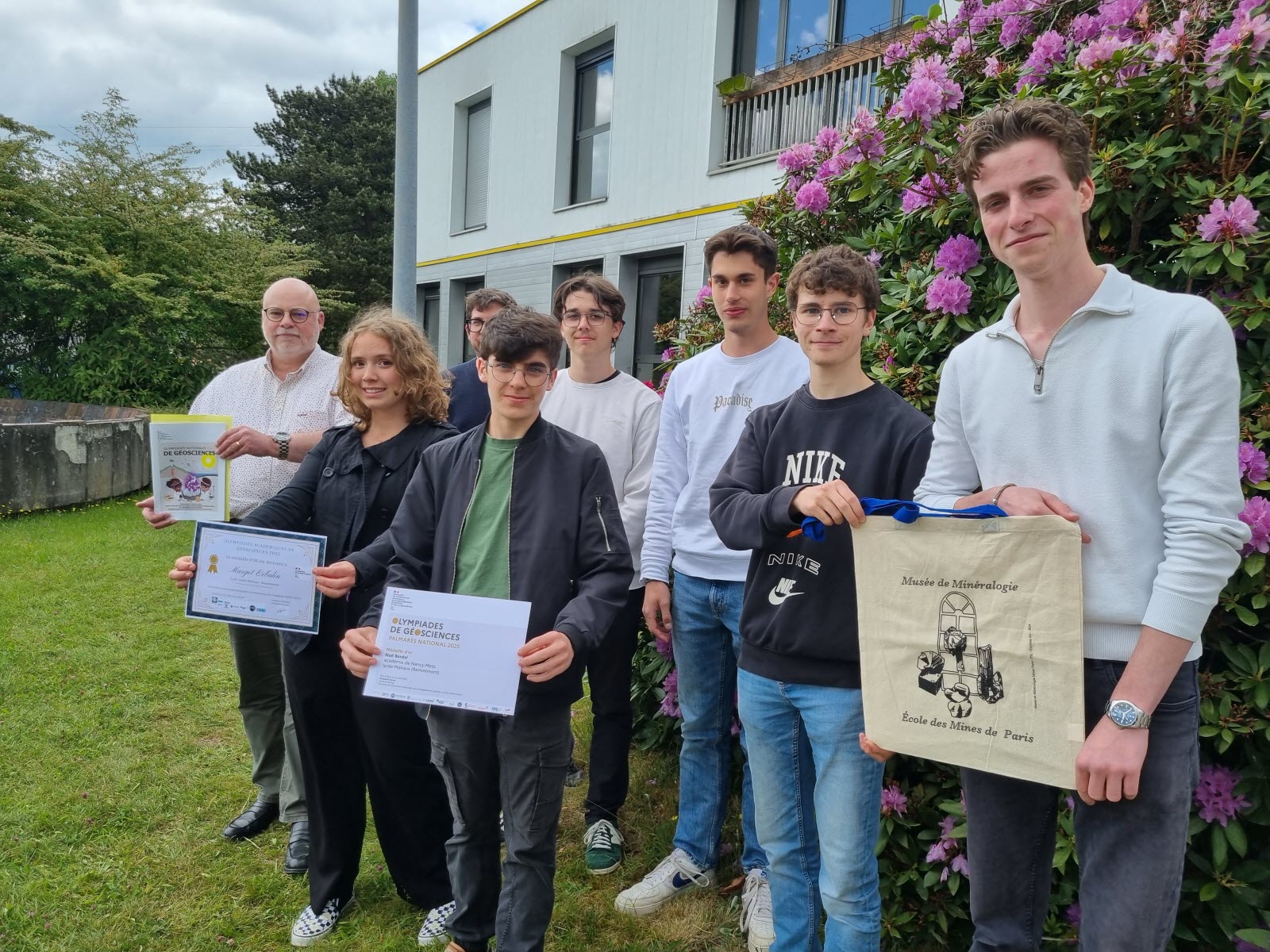 Nos lycéens aux Olympiades de Géosciences - Lycée André Malraux Remiremont
